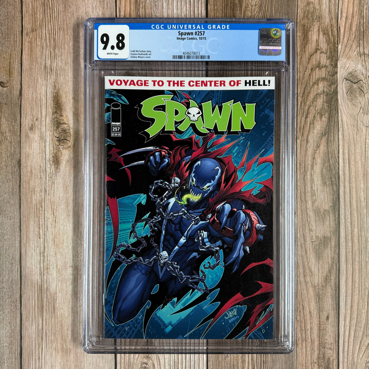 Spawn #257 CGC 9.8 WP Copies ordered by retailers: 15,266 – Bry's Comics