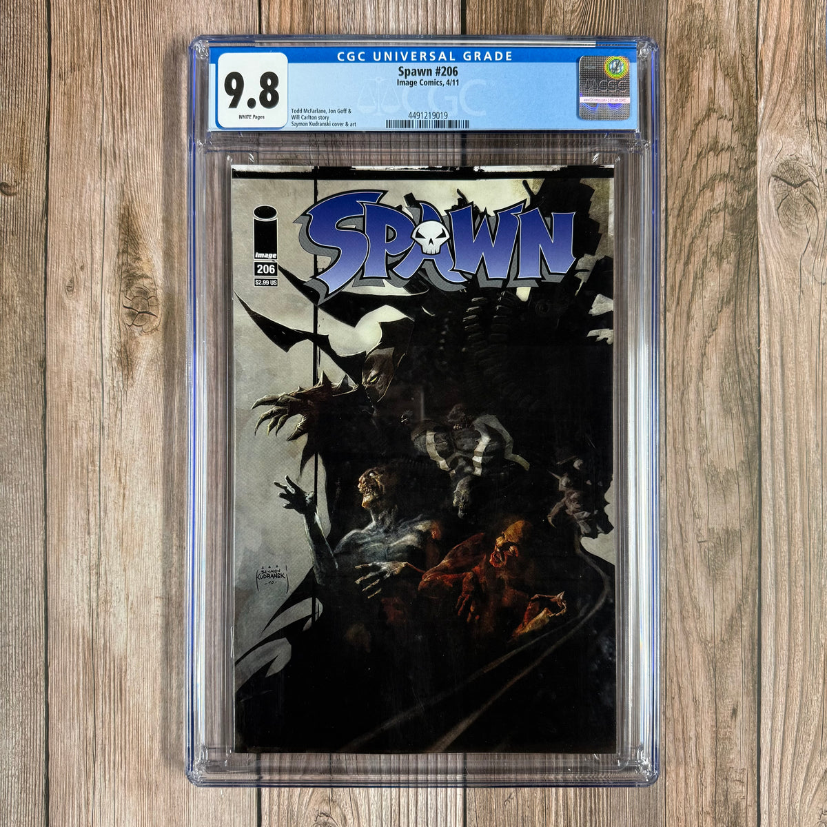Spawn #206 CGC 9.6 WP Low Print – Bry's Comics