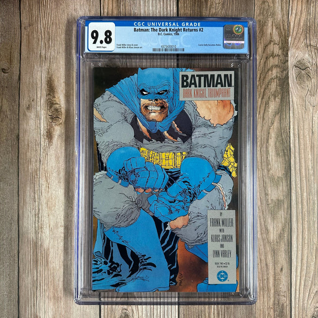 Batman: The Dark Knight Returns #2 CGC 9.8 WP ICONIC cover by Frank Mi ...